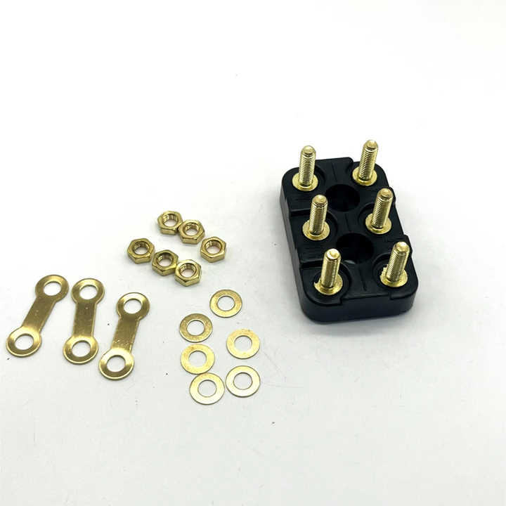 3 Phase Motor Bakelite Terminal Block RG 8/6 132x74mm for ND-160/180 ...