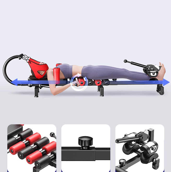 Home Cervical Extensions Stretcher Device - Lumbar Pulling Bed