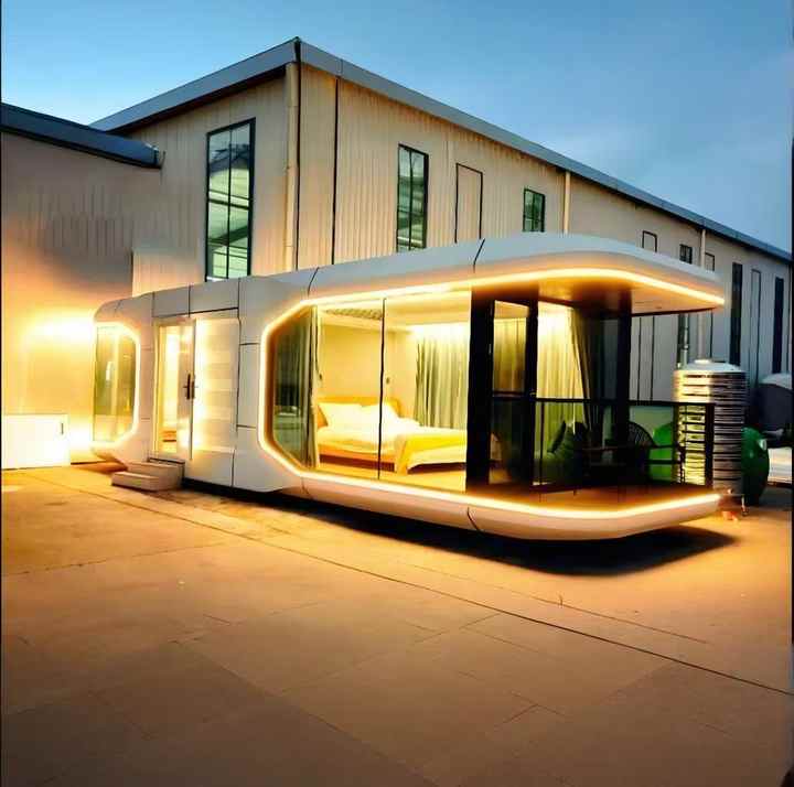 Modern Two-Bedroom Capsule House - Easy Installation
