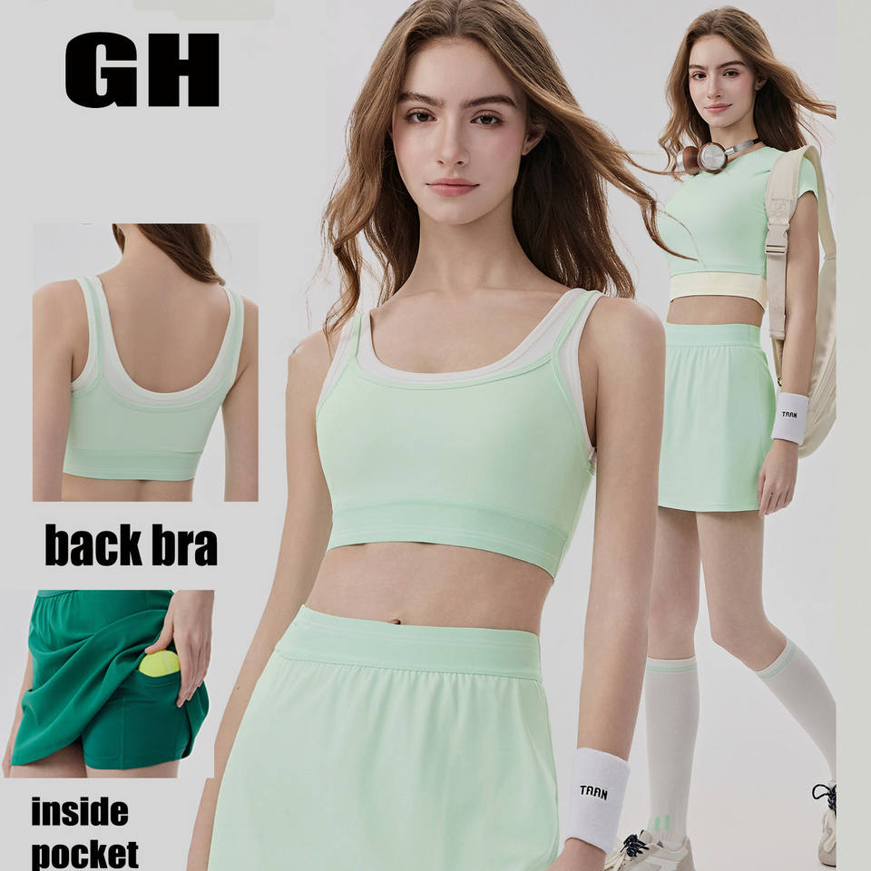 GH 2026 Women Gym Clothes 3 Piece High Quality Sport Wear Set ...