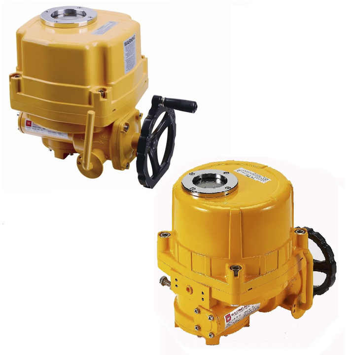 ZHTV Quarter-Turn Intelligent Electric Actuator Torque 50 to 3000 Nm ...