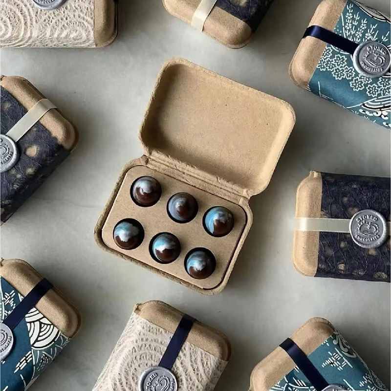 Eco-friendly Paper Soap Containers - Biodegradable & Stylish