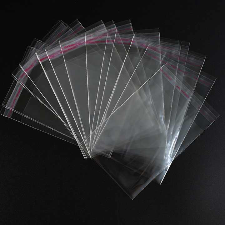 Factory direct sale Transparent Cellophane Clear adhesive packing opp ldpe plastic bag| Alibaba.com