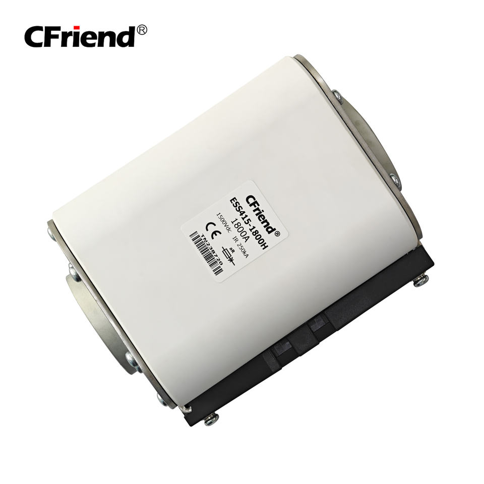 1800A 1500Vdc Copper Ceramic Semiconductor Fuse Link HRC Fuse Wind ...