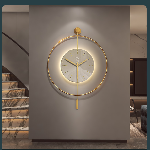 Antique Decorative Wall Clocks - Modern Oversize Pendulum