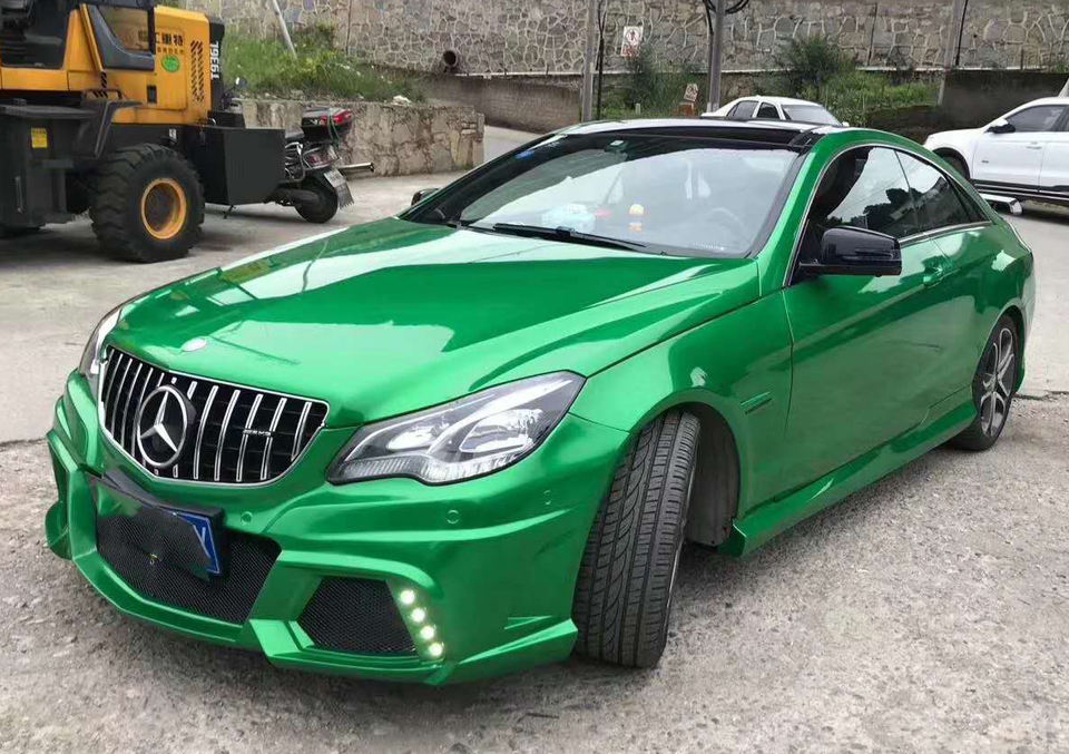 AMG Green Hell Mango Vinyl Wraps - Color Changing Car Stickers