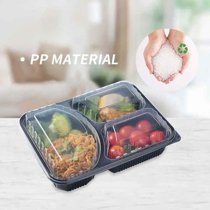 New Product Ideas Meal Prep Container 4 Compartment Bento Box Custom ...