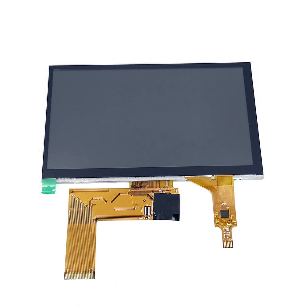China Low Price TFT 800x480 RGB TTL 40PIN 7 Inch Capacitive Touch Screen Lcd Display Panel ...