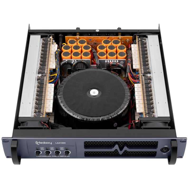 Audio Professional Power Amplifier Circuit 1000Watts 2U Class H 4 ...