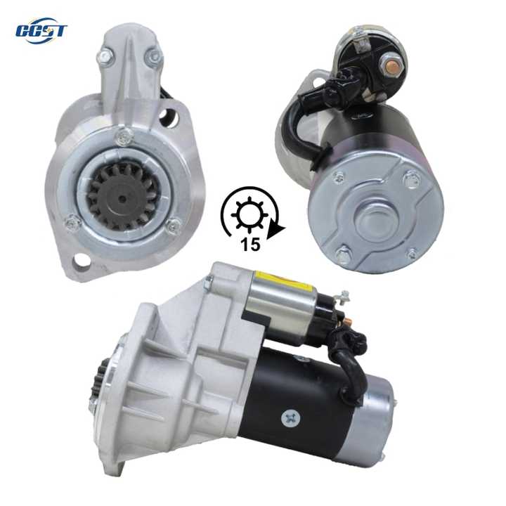 12V 15T Excavator Loader Starter for GEHL 440 Yanmar Engines