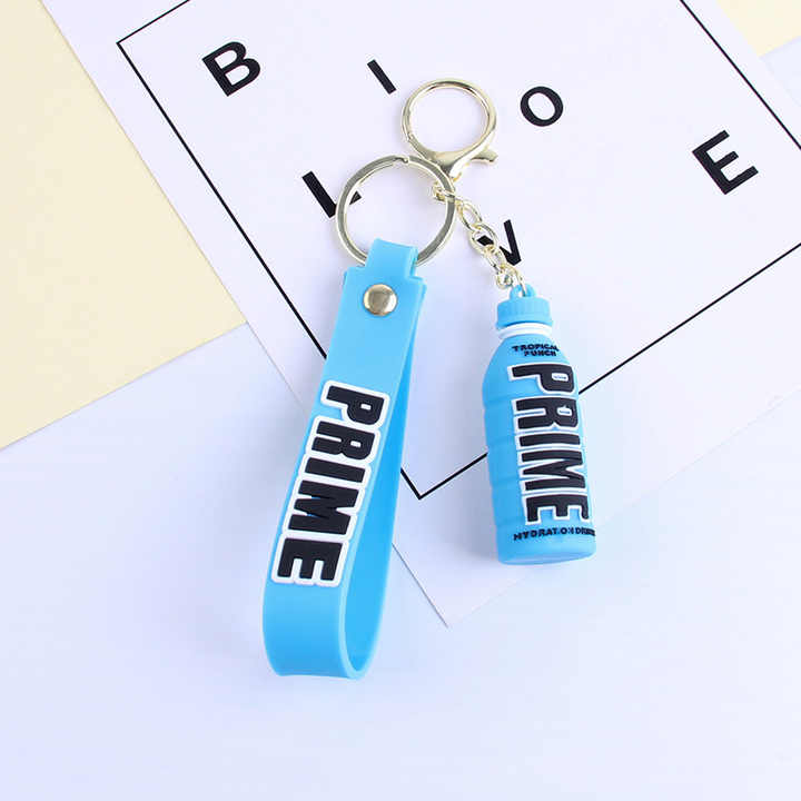 Hot Selling Energy Drink Bottle Keychain Cartoon 3D Silicon Key Chain ...