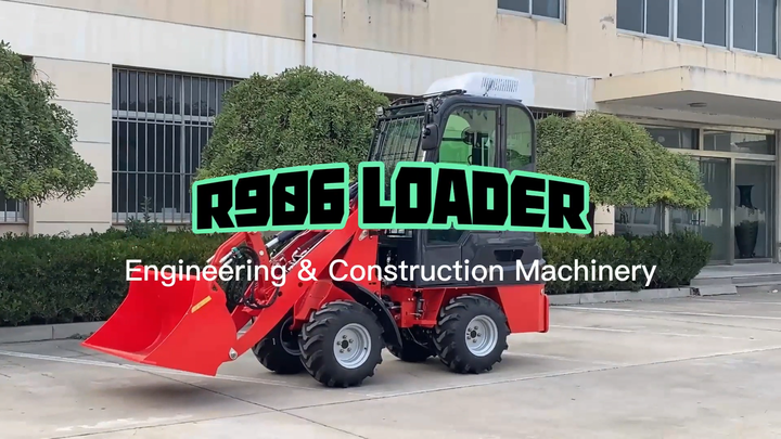 RIppa Articulated Mini Loader - 1 Ton Capacity, EPA Engine, 4WD ...