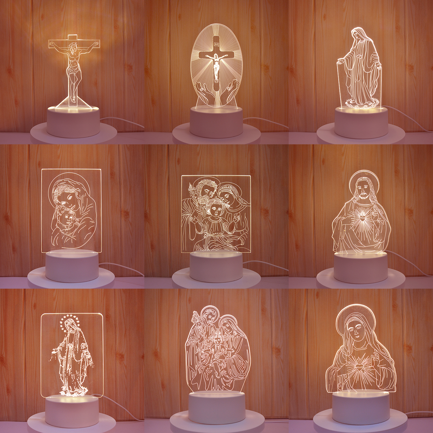 Illuminate Your Space with Reliable virgin mary night light plug in for ...