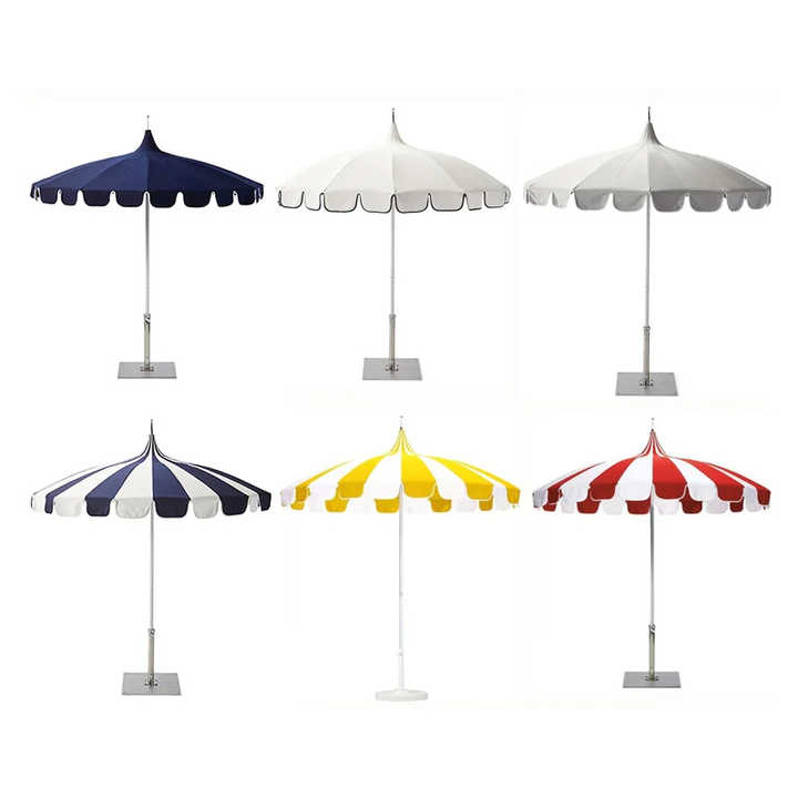 Glamping Wholesale Pagoda Umbrella Outdoor Parasol California Patio ...