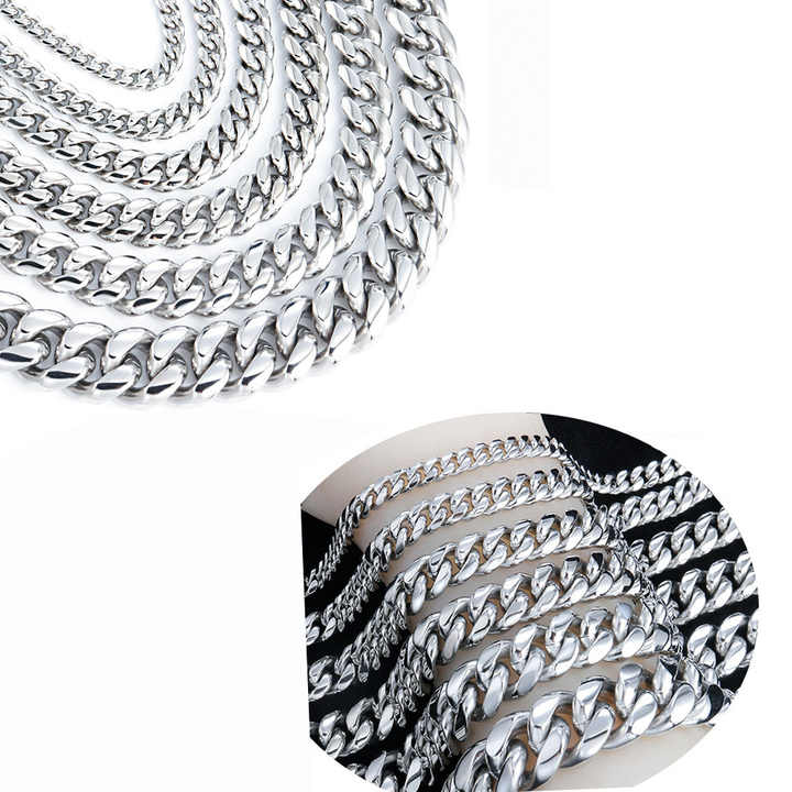 316 Stainless Steel Miami Round Ground Buckle Polished Grinding- Round ...