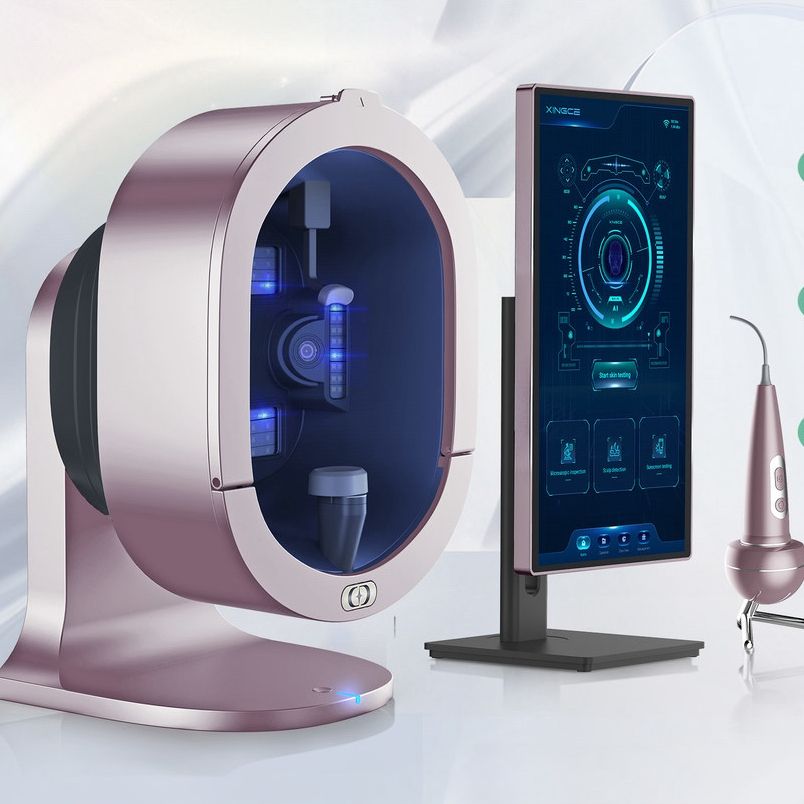 Portable 3D Skin Analyzer Machine 2026 Facial LCD Wifi Skin Lamp ...