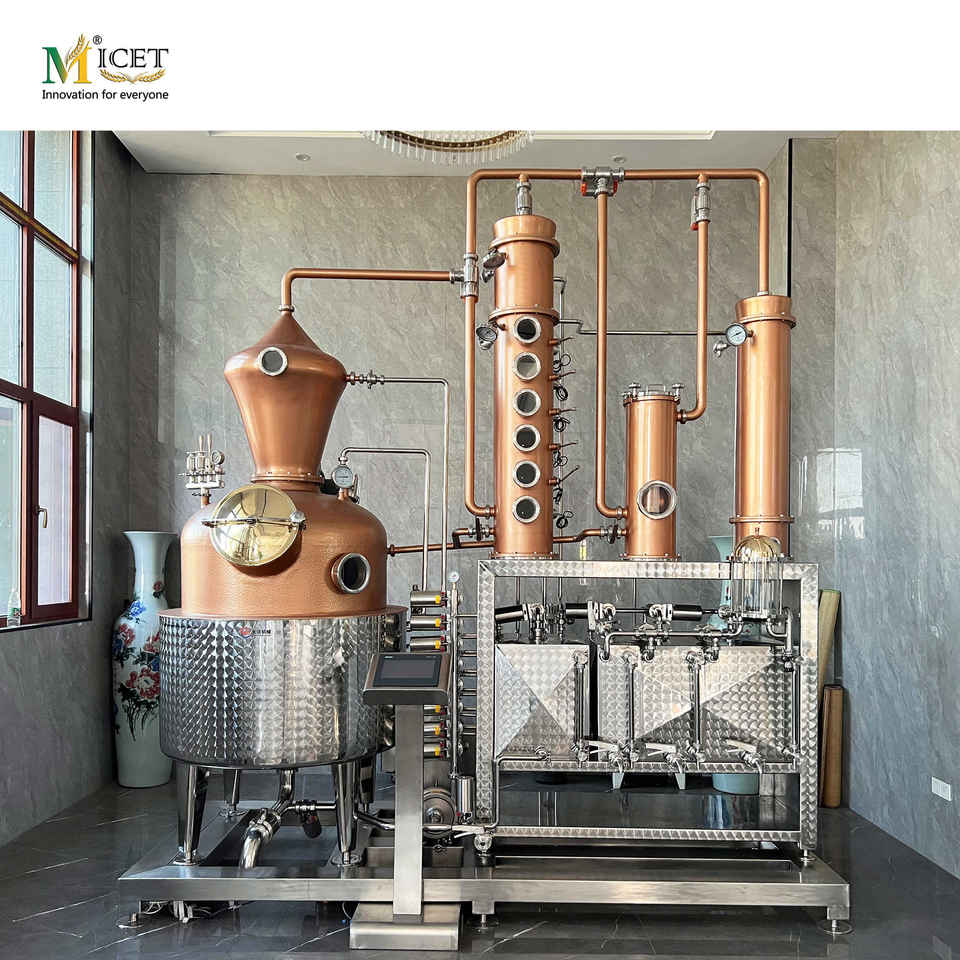 Automatic Column Spirit Wine Distiller Vodka Distillation Equipment Pot ...