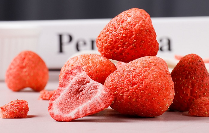 ZJ 1kg High Quality Bulk FD Strawberry Freeze Dried Fruit Snack 2024 ...