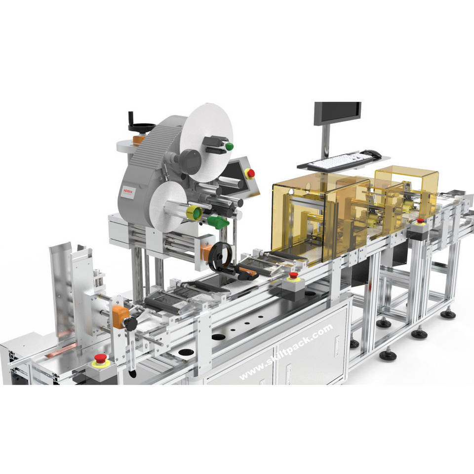 SKILT Electric Auto PLC Paper Flat Surface Unfolding Box Carton ...