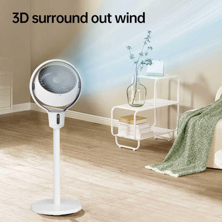 Smart Brushless 10 Inch Pedestal Fan air Circulation Tower and Pedestal ...
