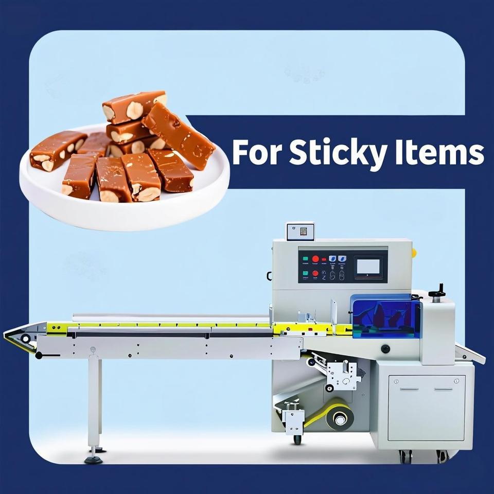 Automatic Ice Cream Cone Wrapping Machine - 40-230 Bags/min
