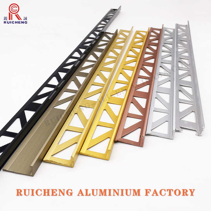 L Shape Profile Floor Ceramic Border Protector - Metal Guard