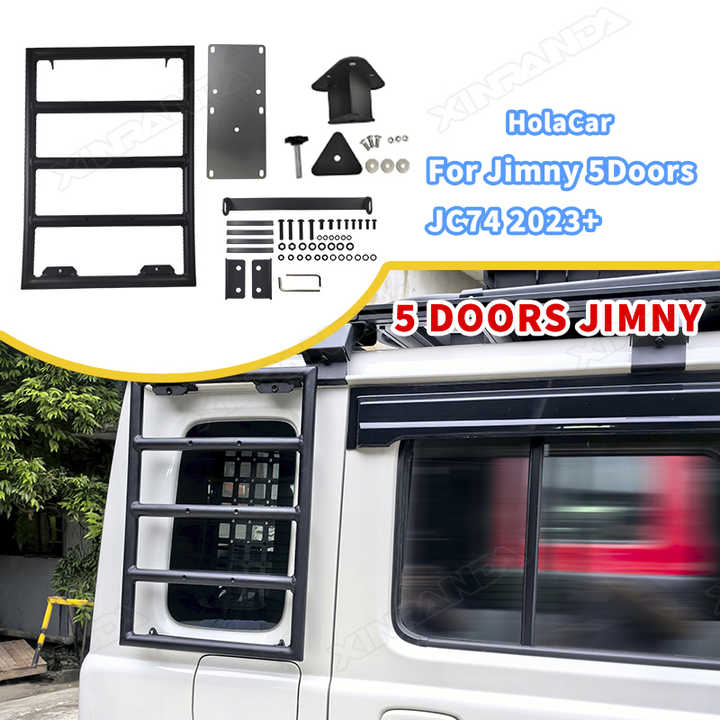 JIMNY 5 Doors ACCESSORIES Side Ladder for Suzuki Jimny 5 Doors 2023 ...