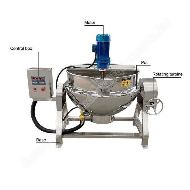 Steam Jacketed Cooking Pot Steam Jacketed Mixing Kettle Planetary ...