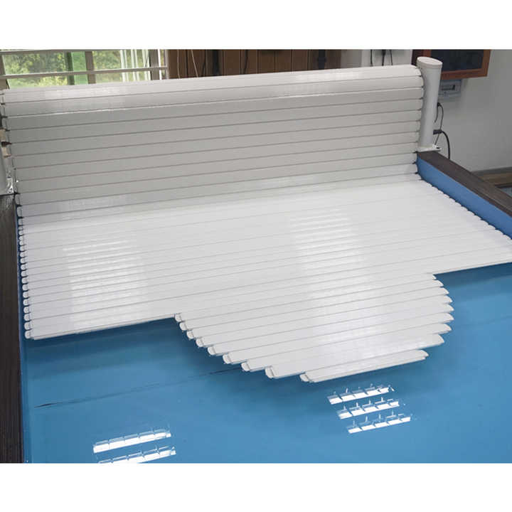 POOLMAX Rigid PC Slat Retractable Swimming Pool Safety Cover