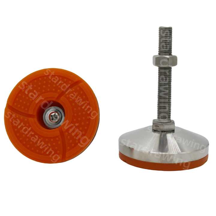 SS Retractable SUS 304 Stainless Steel Leveling Feet Caster| Alibaba.com