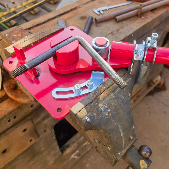 Pipe Bender Manual Bench - Efficient Steel Tube Bending