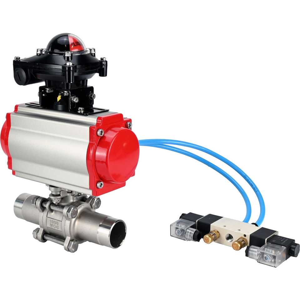Stainless steel AISI 316 Ball Valve DNOVA BV3232P(3pc)-FP-W-ISO-H LONG ...