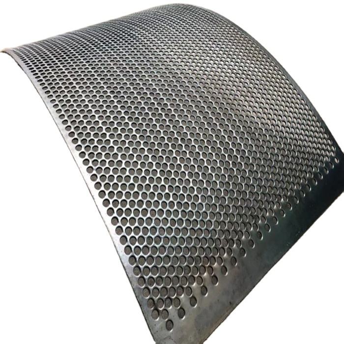 Food Processing Perforated Stainless Steel Mesh Mechanical Filter ...