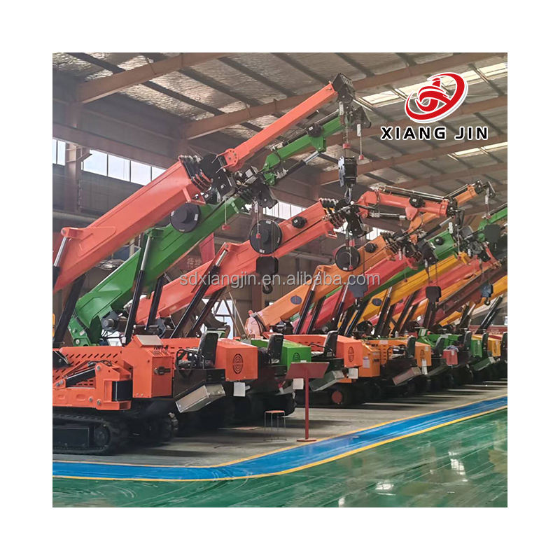 Flexible Rubber Track Spider Crane With Optional Remote Control for ...