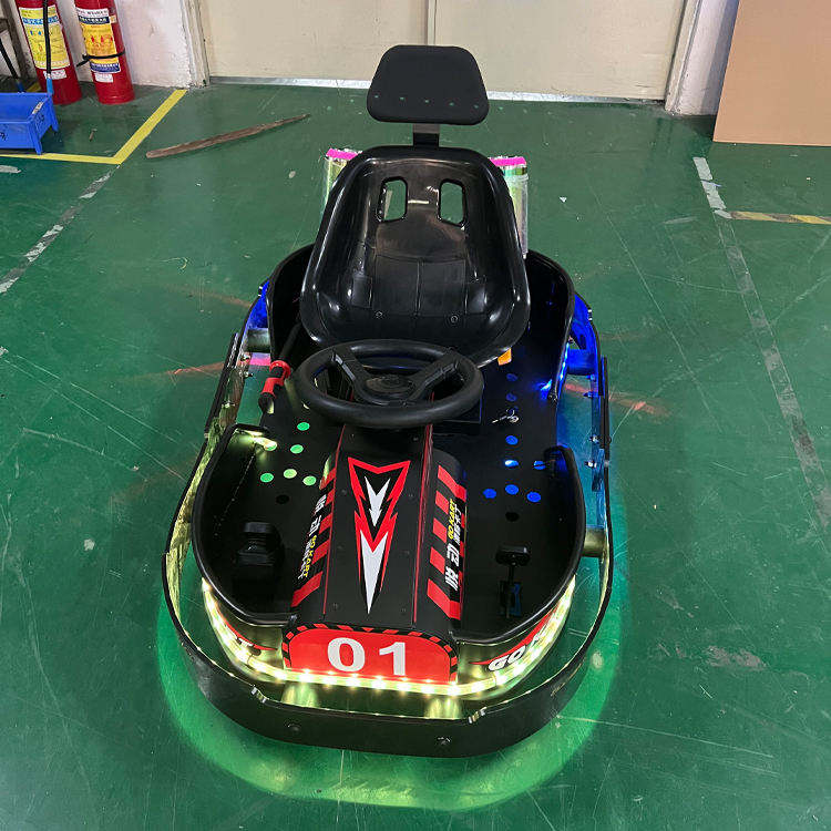 Crazy Kart XL Electric Go Kart with Battery for Kids Bumper Car ...