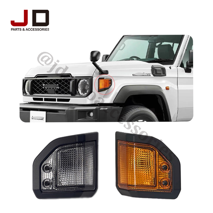 JD AUTO LED Front Side Marker Corner Light Turn Signal Head Light for ...