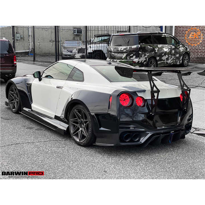 Bsp Style Carbon Fiber Trunk Spoiler Wing Fornissan Gtr R35 - Buy ...