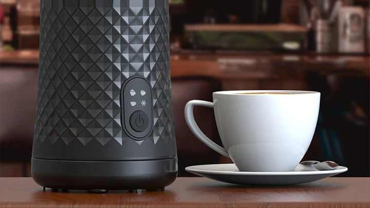 4 In 1 Electric Automatic Glass Milk Frother Nespresso Type Warm And ...