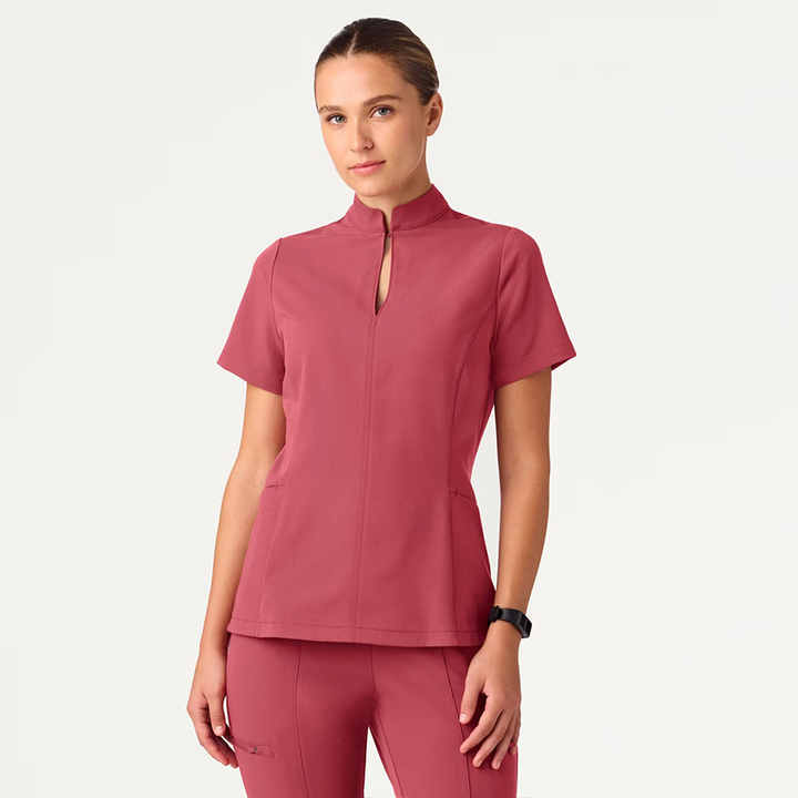 Bestex Custom Mock Neck Hook Closure Good Quality Surgical Uniforms ...