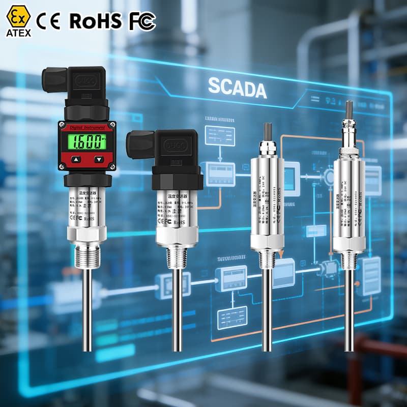 Rtd Digital Thermometer Sensor Temp Temperature Pt100 Sensor Smart ...