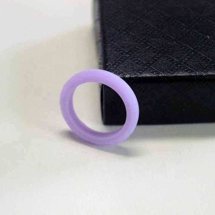 Silicon Ring Super Stretchy Silicone Wedding Rings for Men