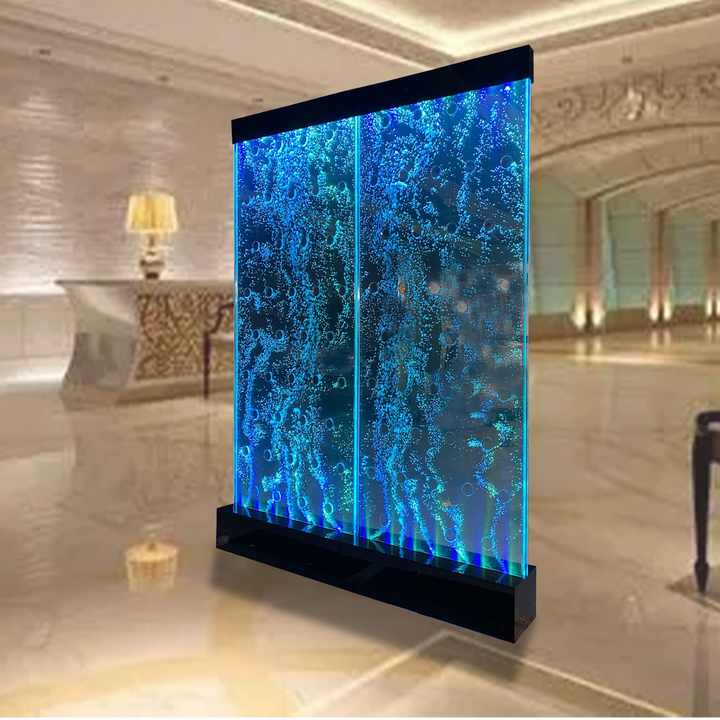 Customized indoor led bubble water wall water bubble screen| Alibaba.com