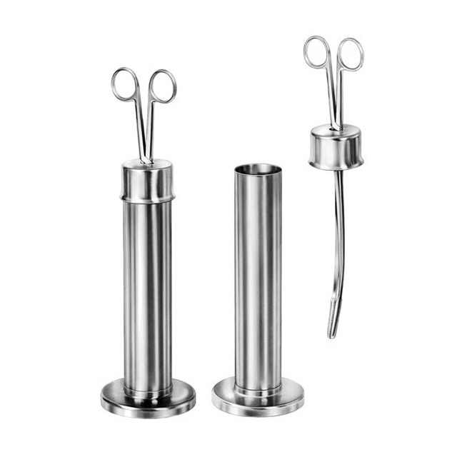 Stainless Steel Cheatle Forceps Jar - Durable & Versatile