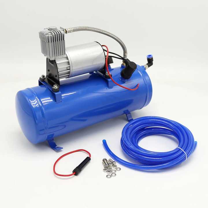 Air Pumps Ready Stock Horn Modified Air Pump Blue 6L Compressor
