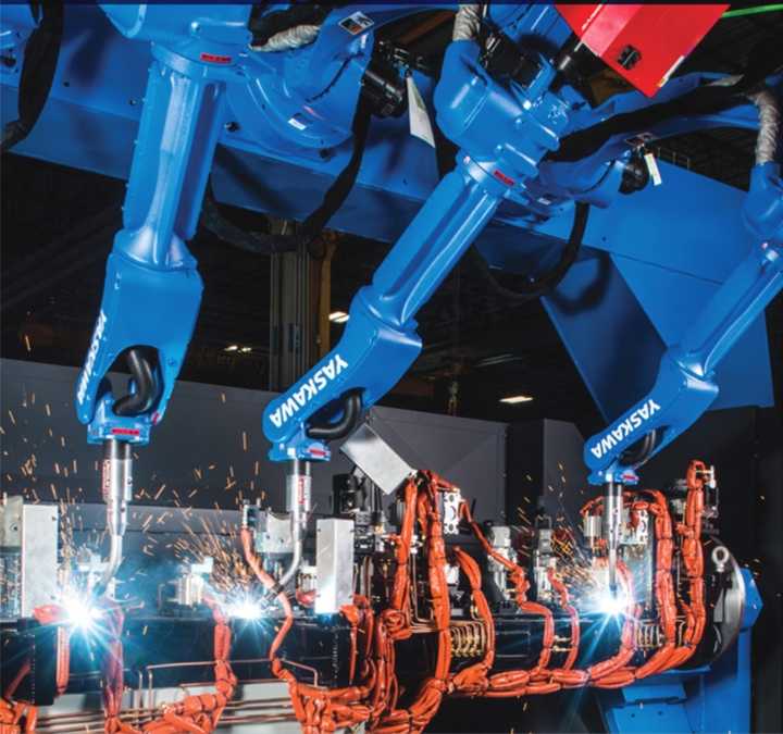 YASKAWA SP165 Industrial Robot for Spot Welding Machine Welding Robots ...