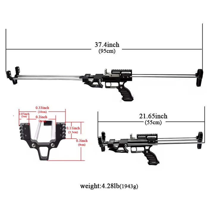 Falcon Slingshot - Professional Long-Range Target Shooting