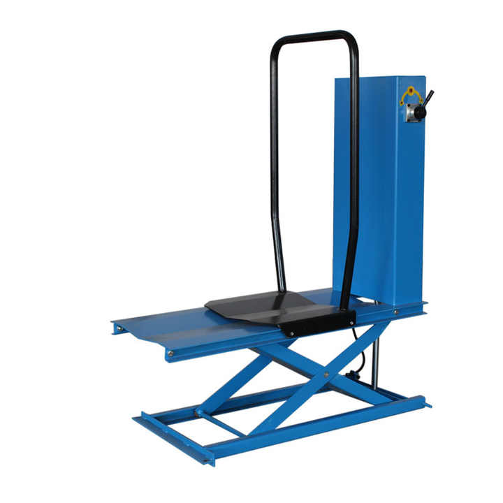 Manual Wheel Changing Equipment Automotive Pneumatic Tire Lift Truck ...