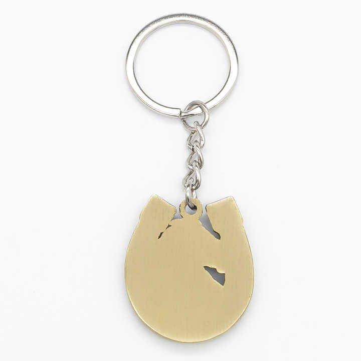 Factory Custom Shape Logo 2D 3D Enamel Key Chain Horse Dinosaur Zinc ...