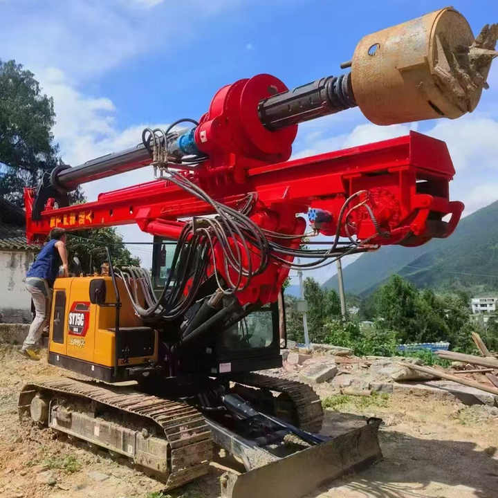 Bore Pile Machine Rotary Drilling Rig Piling Foundation Mini Pile ...