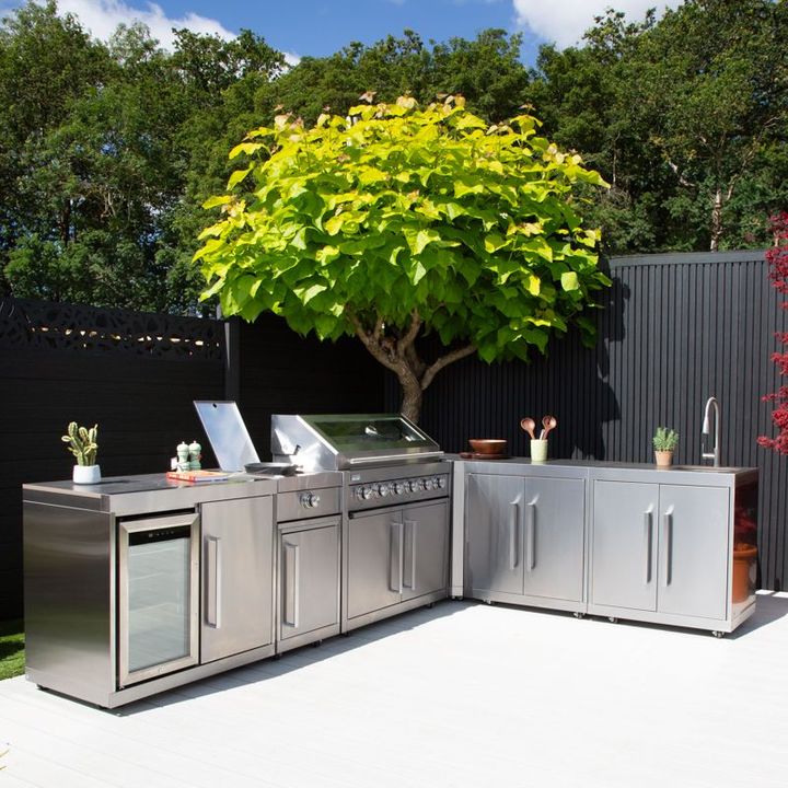 Stylish & Durable Outdoor Kitchen Cabinet - 304 Stainless Steel